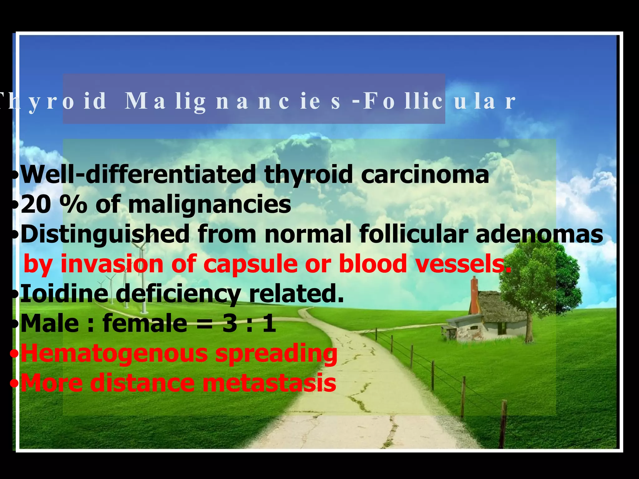 Solitary Thyroid Nodule Ppt