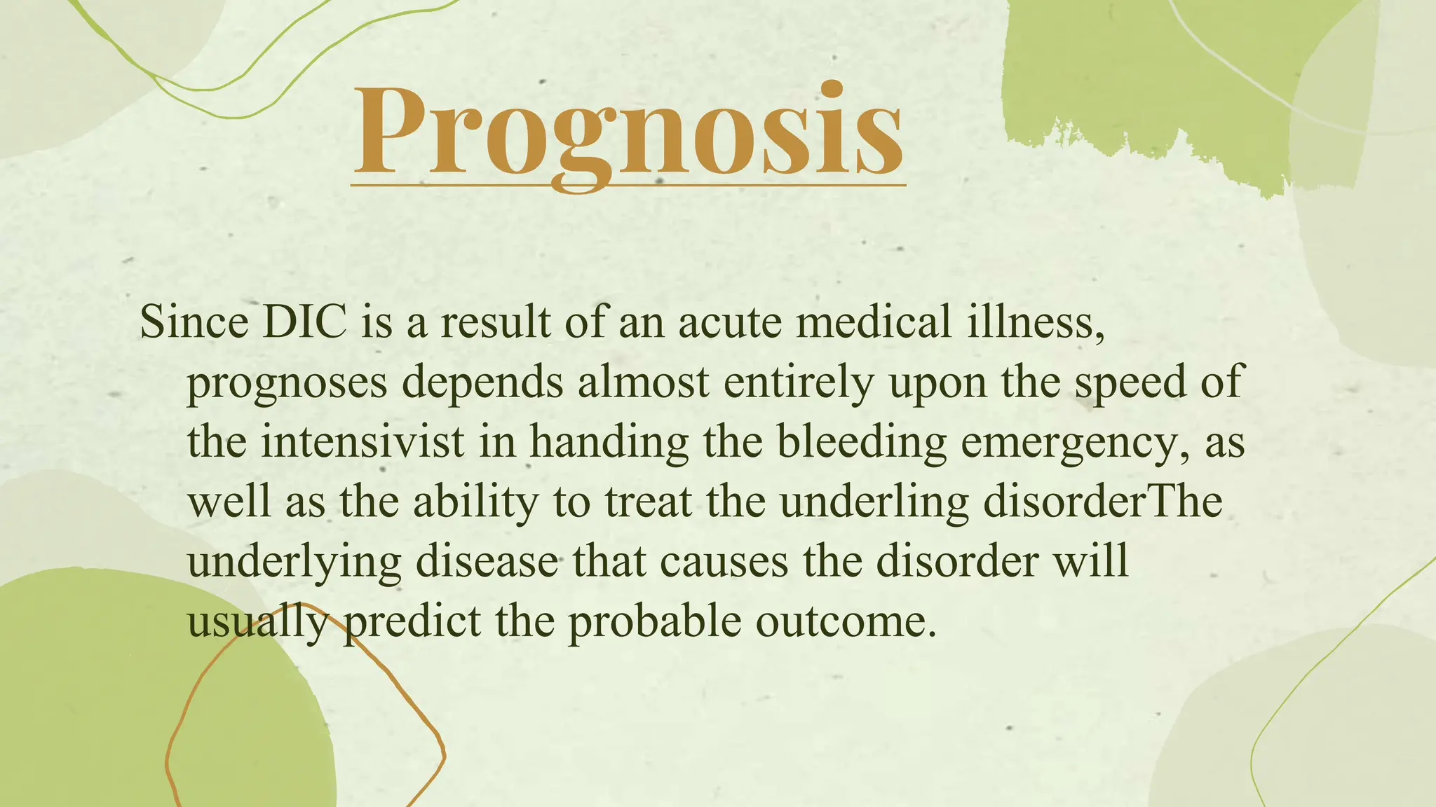 Topic - DIC ( .Disseminated intravascular coagulation)pptx | PPTX