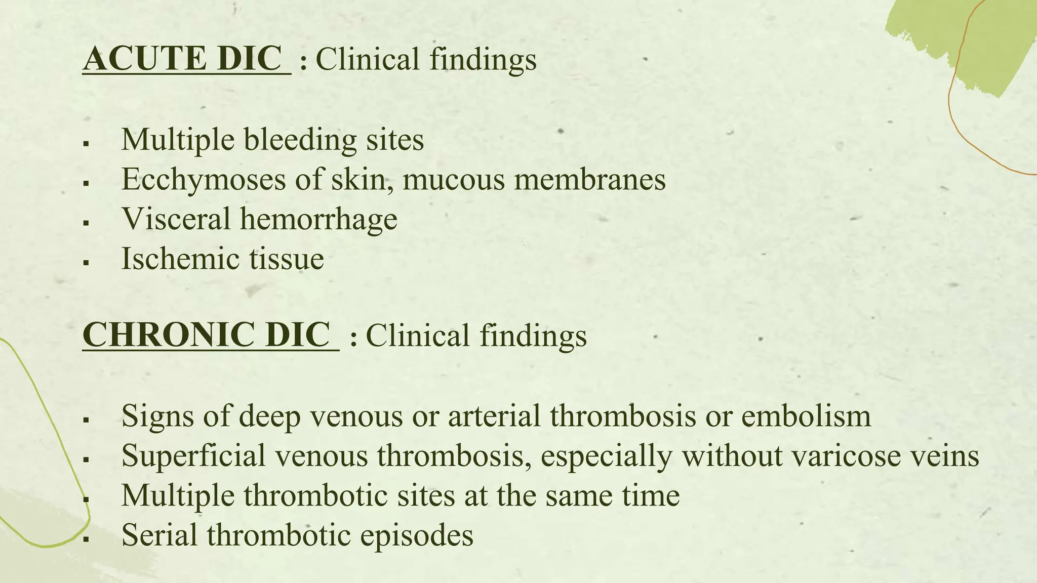 TOPIC - Disseminated intravascular coagulation (DIC) (4).pptx