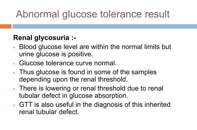 Topic- Glucose tolerance test (gtt) biochemistry | PPTX