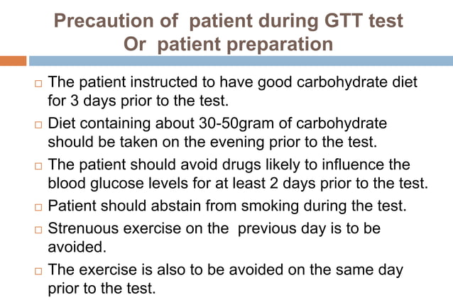 Topic- Glucose tolerance test (gtt) biochemistry | PPTX