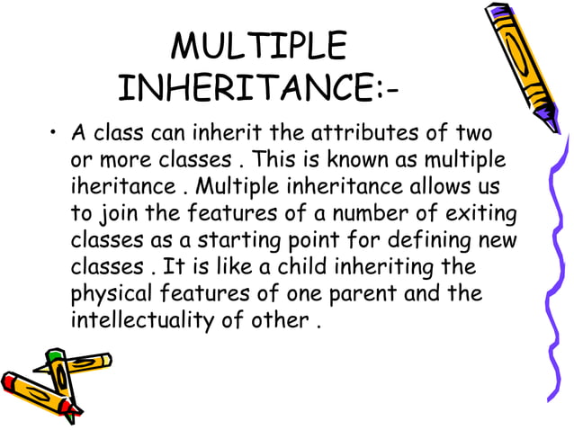 Topic inheritance | PPT