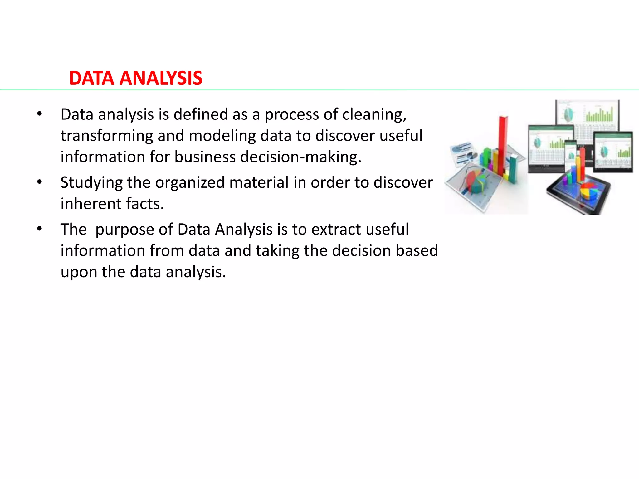 Topic interpretation of data and its analysis | PPTX