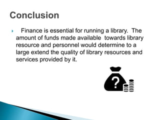 Topic library finance | PPT