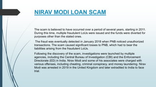 Huge Loan Scam of India in perspective of corporate finance.pptx