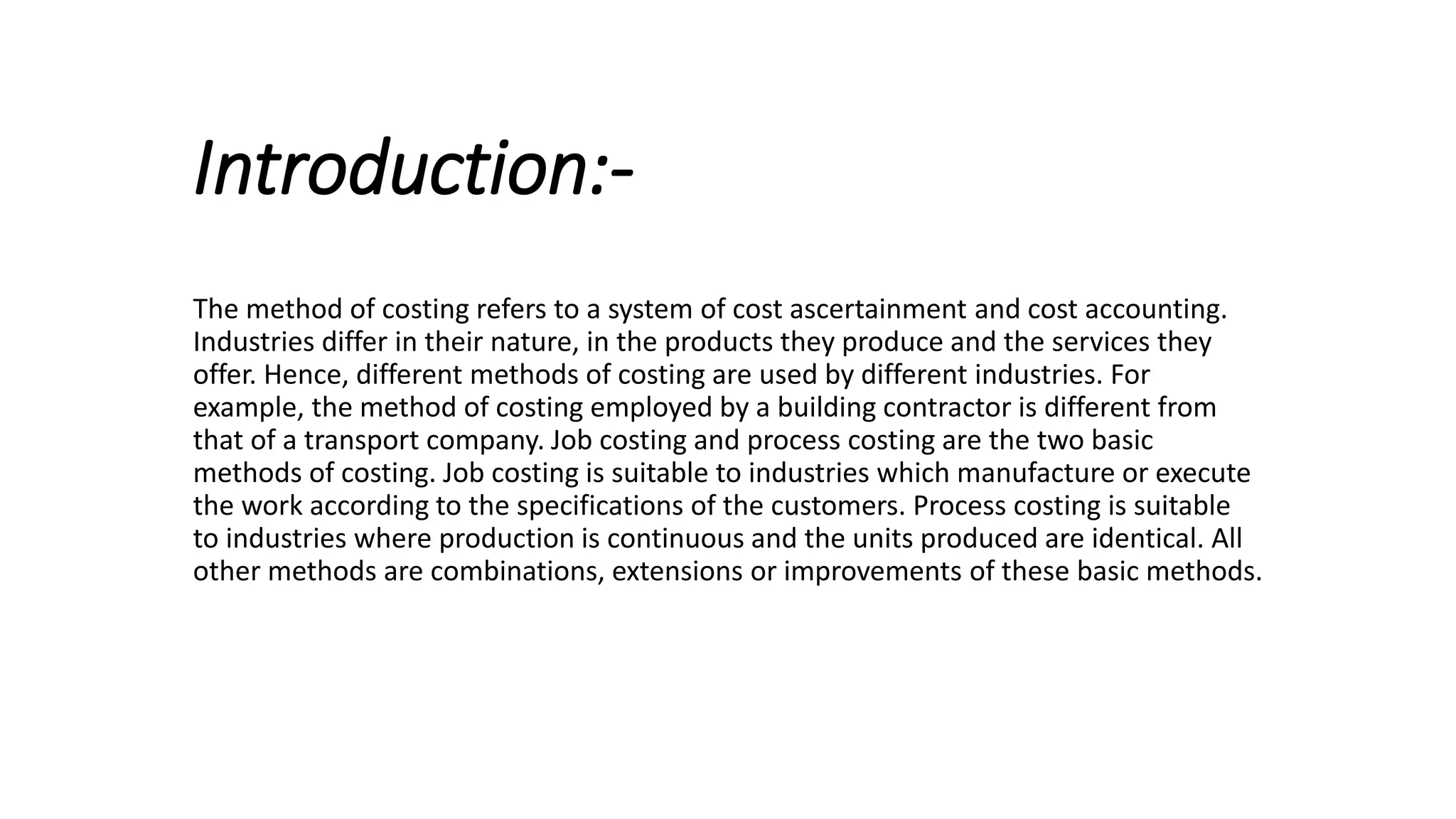 Topic- Method of costing.pptx