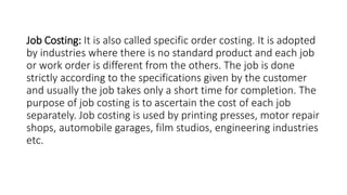 Topic- Method of costing.pptx