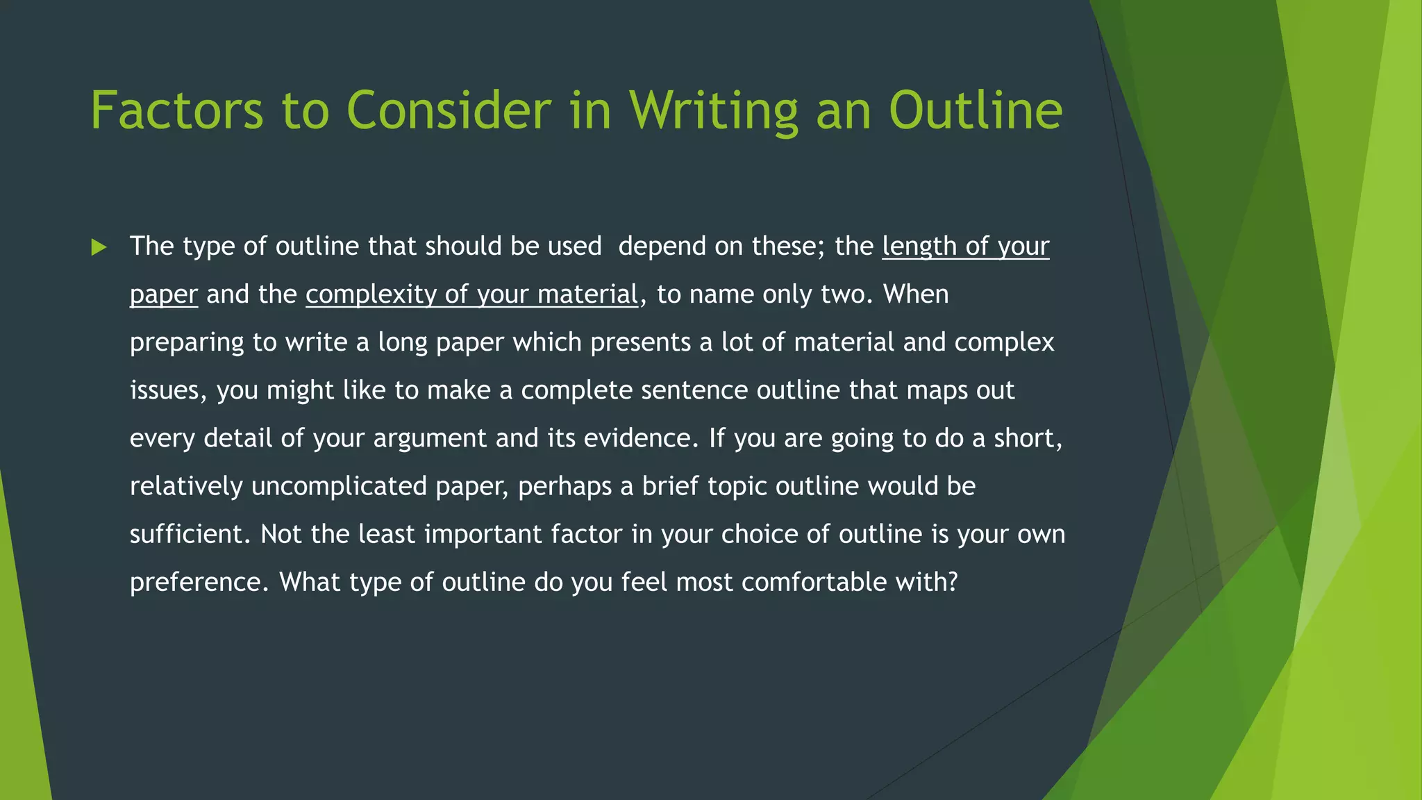 Topic outline | PPTX