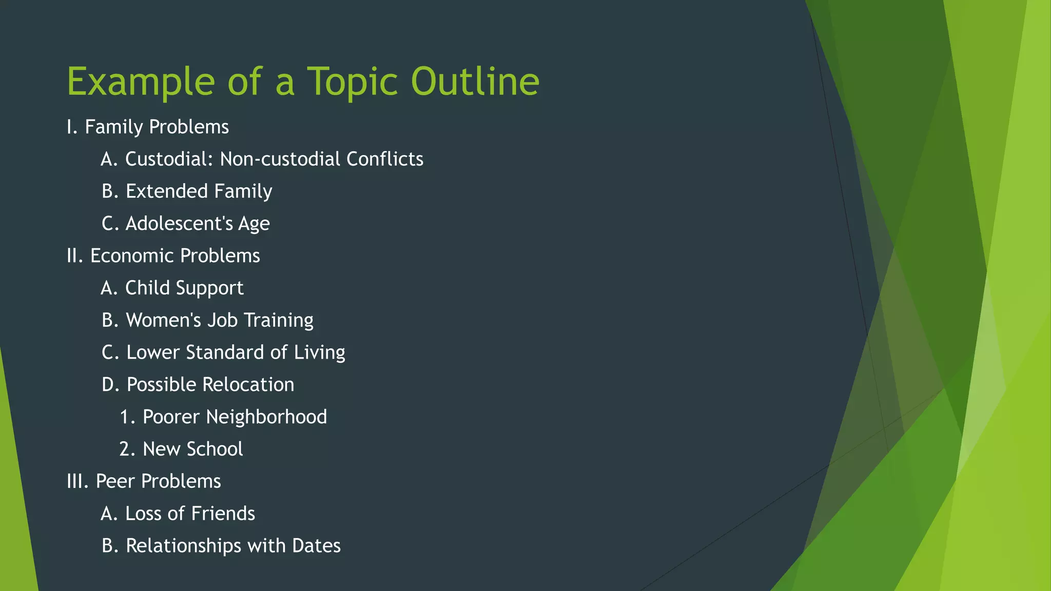Topic outline | PPTX