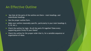 Topic outline | PPTX