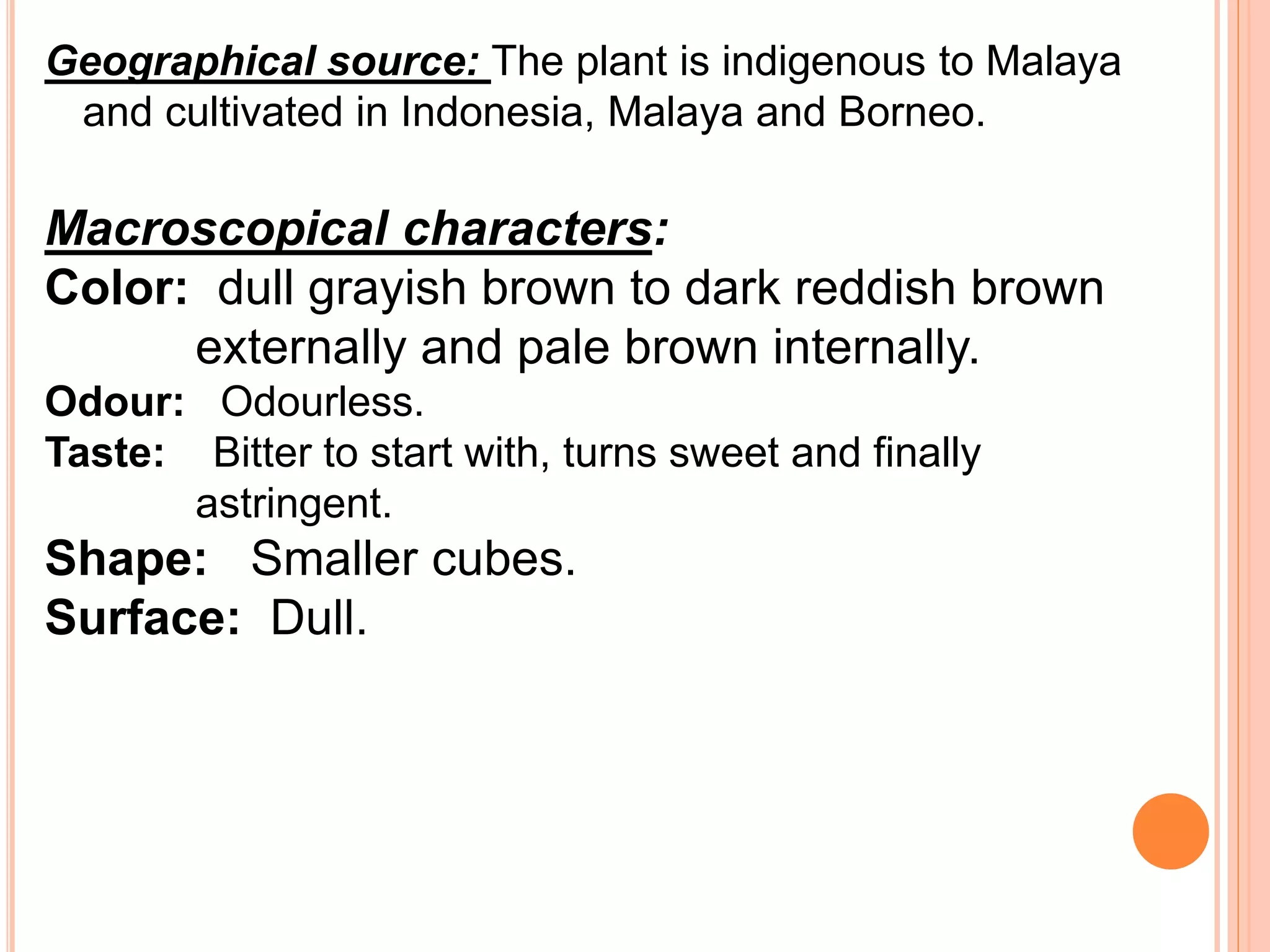 Topic pale catechu basant | PPTX