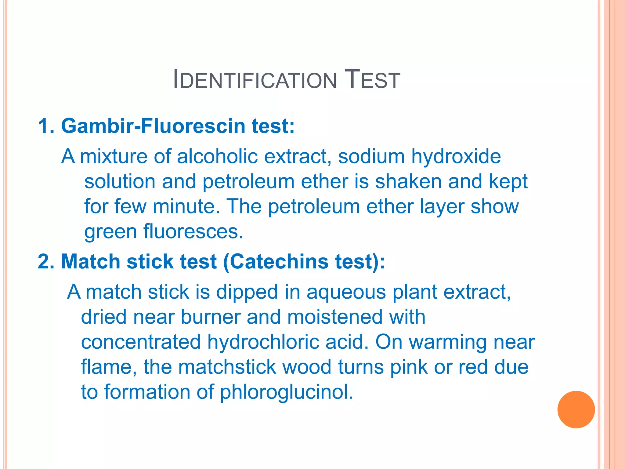 Topic pale catechu basant | PPTX