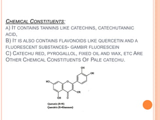 Topic pale catechu basant | PPTX