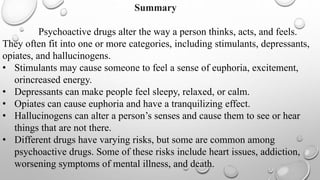 TOPIC - Psychoactive drug.pptx
