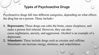 Effects Of Psychoactive Drugs