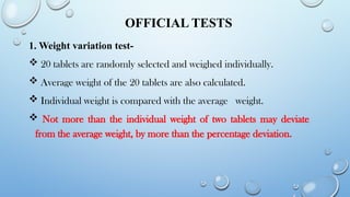 Topic- quality control of tablet .pptx