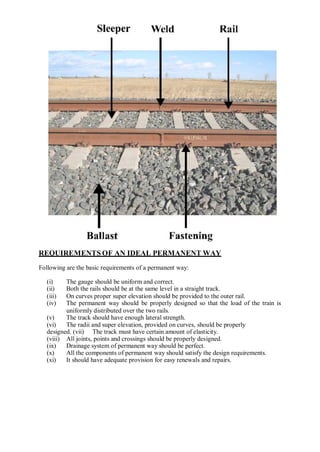 Introduction to Railway Engineering design and construction | PDF