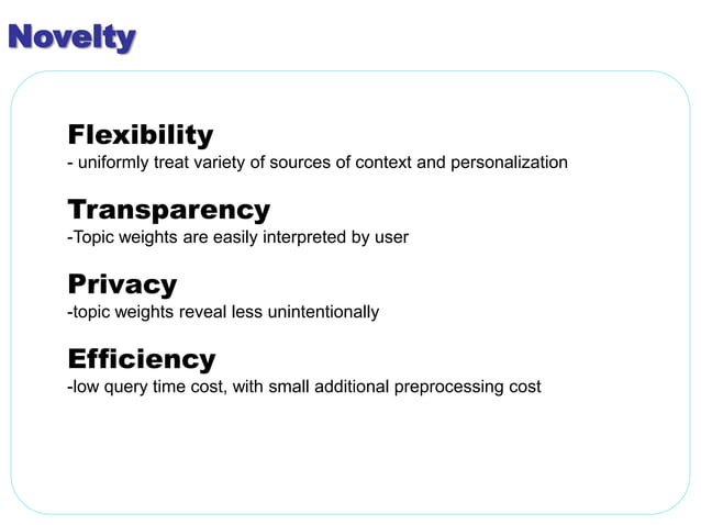 Topic sensitive page rank(review) | PPT