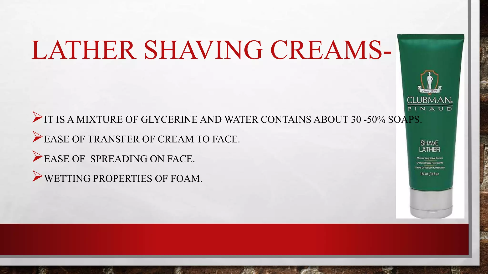 Topic shaving preparations | PPTX