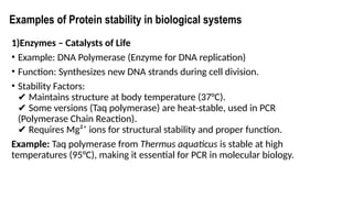 Topic- Stability of Proteins and Nucleic acids-1.pptx