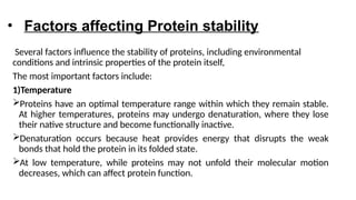 Topic- Stability of Proteins and Nucleic acids-1.pptx