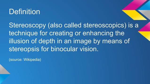 Topic stereoscopy, Parallax, Relief displacement | PDF | 3-D Graphics | Computer Software and ...