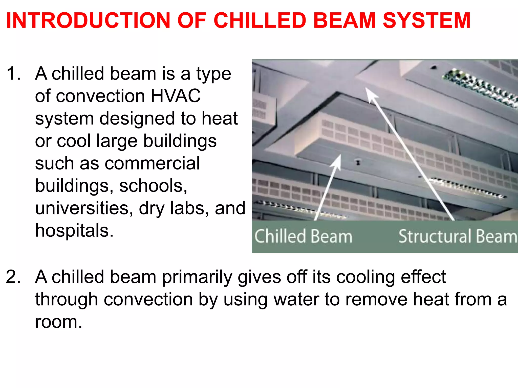 Topic 04 chilled beam system note version small | PPTX