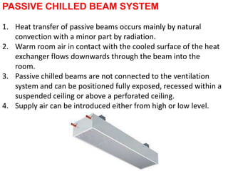 Topic 04 chilled beam system note version small | PPTX