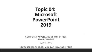 Complete Guide to Microsoft PowerPoint 2019 – Features, Tools, and Tips ...