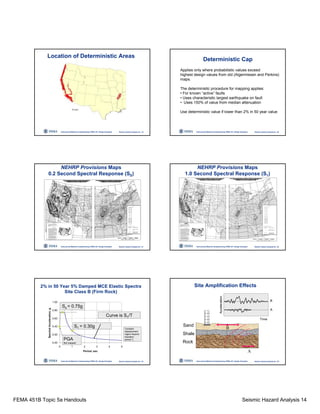 Topic05a seismic hazardanalysishandouts | PDF