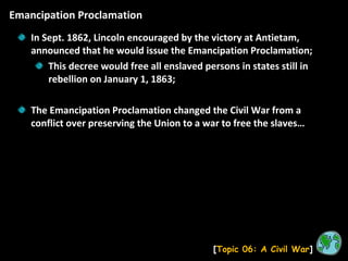 Topic.06 A Civil War | PPT
