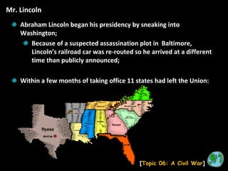 Topic.06 A Civil War | PPT