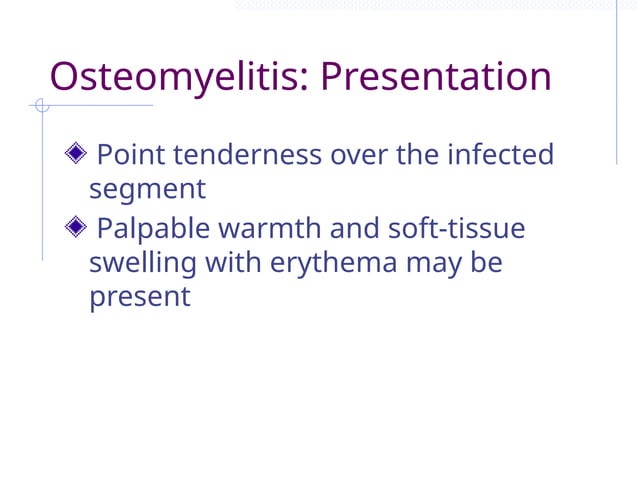 Bone and Joint Infections: Causes, Symptoms & Treatment | PPTX