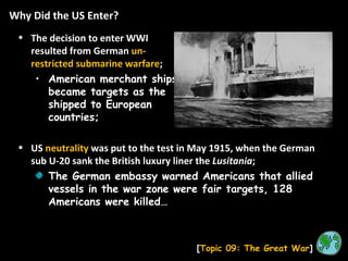 Topic.09 The Great War | PPT