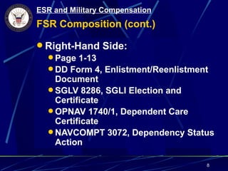 Topic 1.10 enlisted service records and military comp | PPT