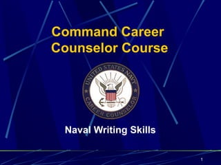 Naval Writing skills | PPT