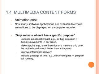 INTRODUCTION TO INTEGRATIVE MEDIA | PPTX | Computer Animation | Computer Software and Applications