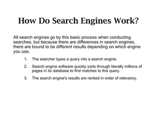 Introduction to Search Engines | PPT