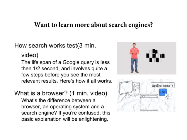 Introduction to Search Engines | PPT | Free Download