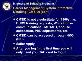 Navy Internet and software programs | PPT