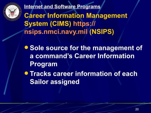 Navy Internet and software programs | PPT
