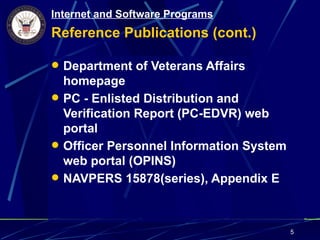 Navy Internet and software programs | PPT