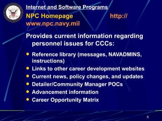 Navy Internet and software programs | PPT