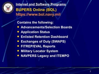 Navy Internet and software programs | PPT