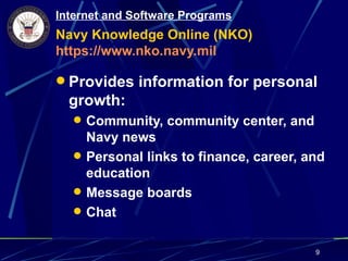 Navy Internet and software programs | PPT | Operating Systems ...