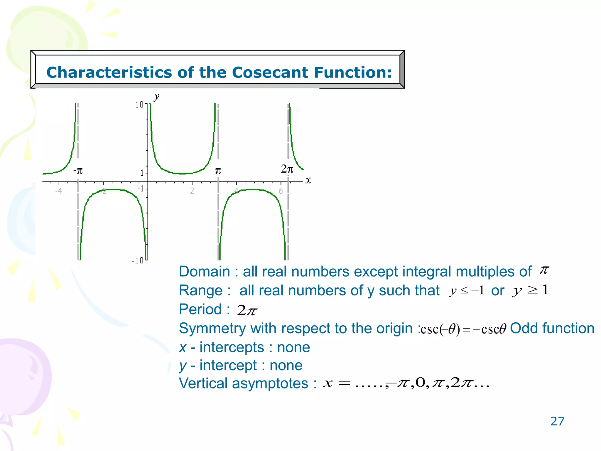 Trigonometry Functions | PPT