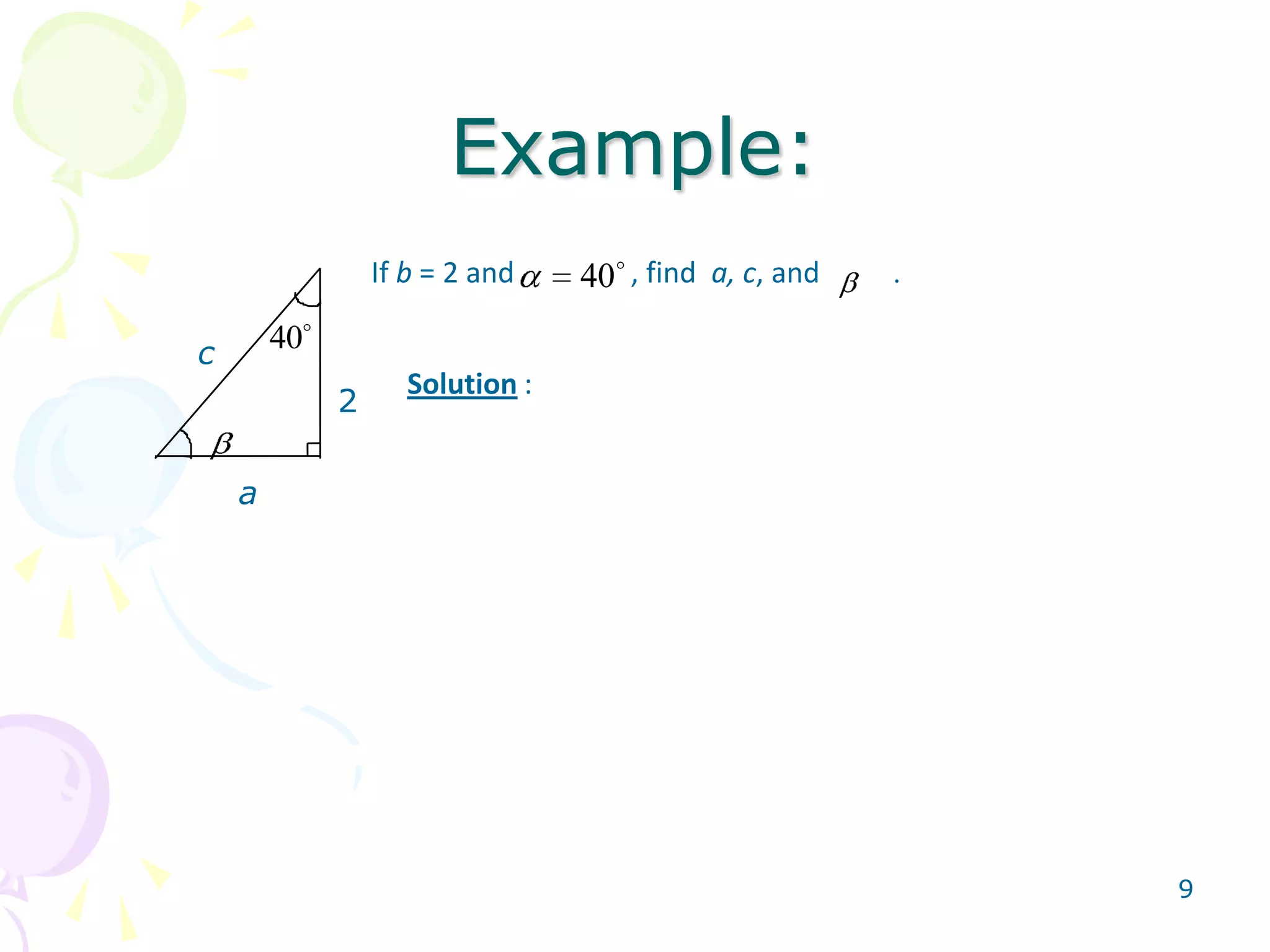 Trigonometry Functions | PPT