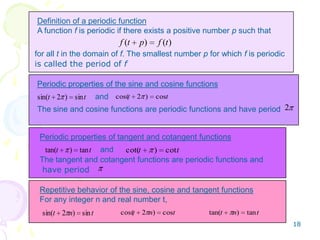 Trigonometry Functions | PPT