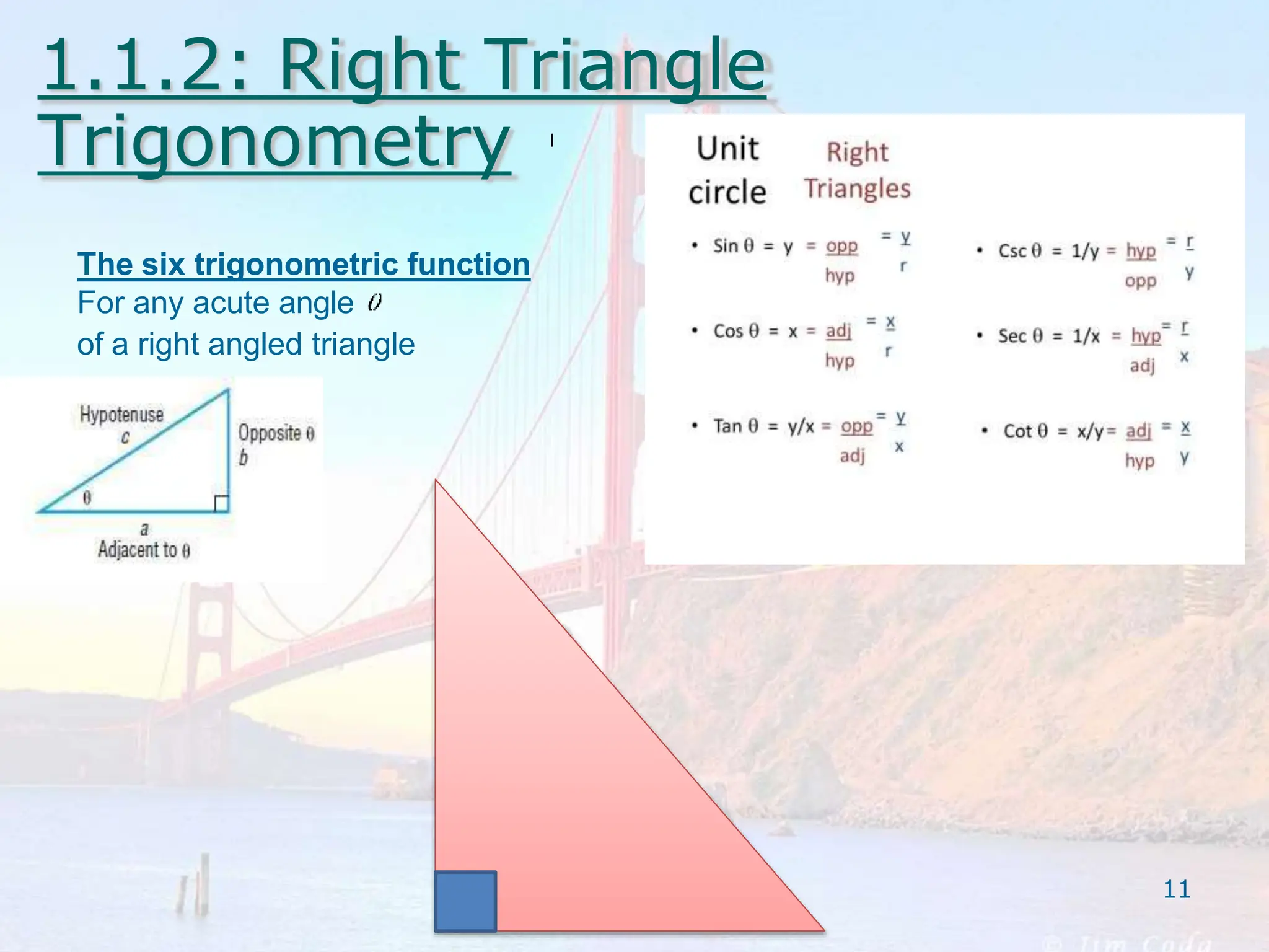 Trigonometry and trigonometric ratios angles | PPTX