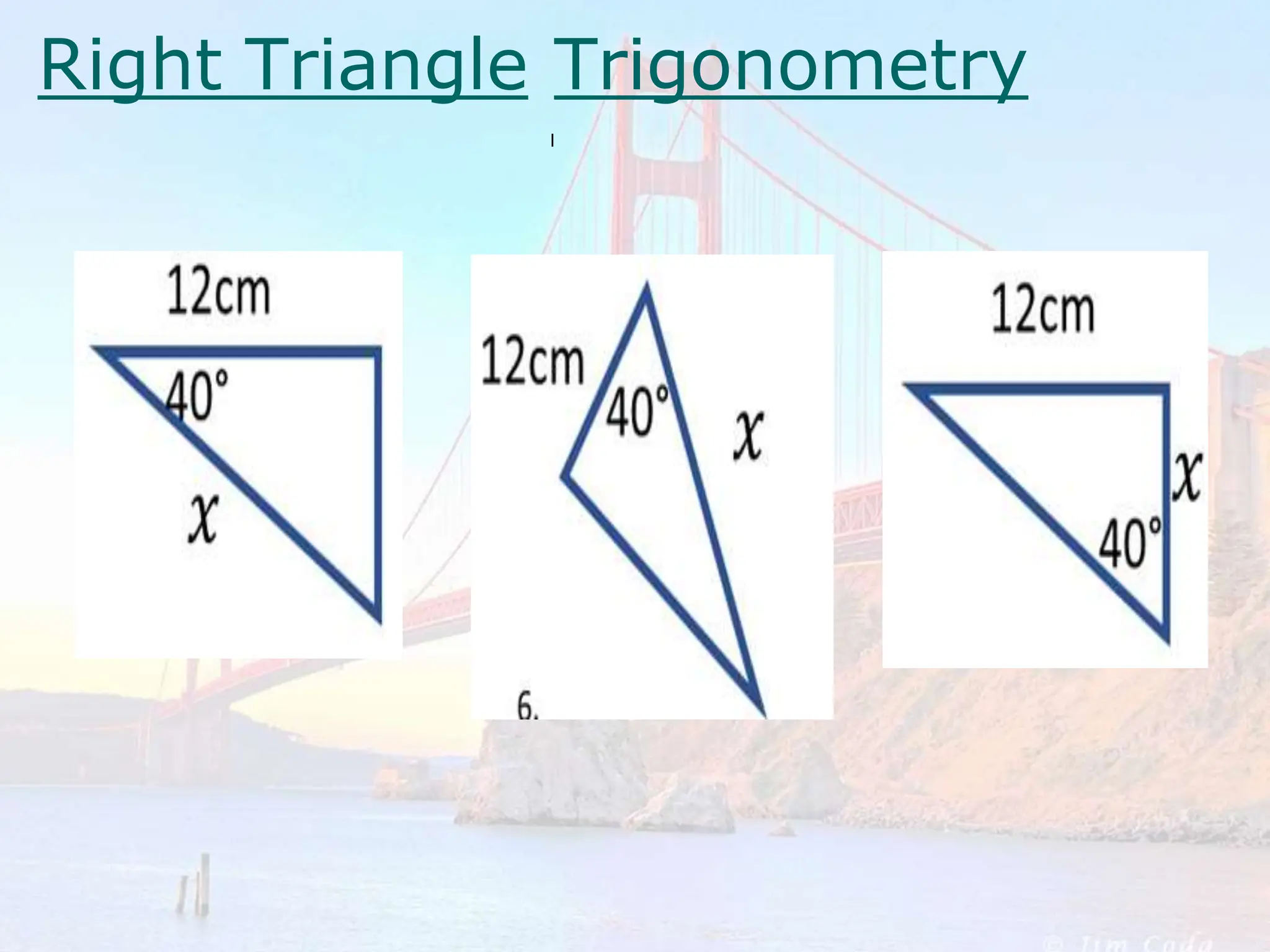 Trigonometry and trigonometric ratios angles | PPTX